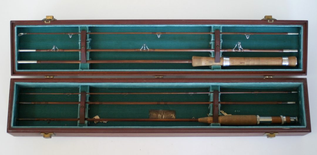 Orvis Bamboo Fly & Spin Rod Set in Teak Case - Lava Creek Trading Company