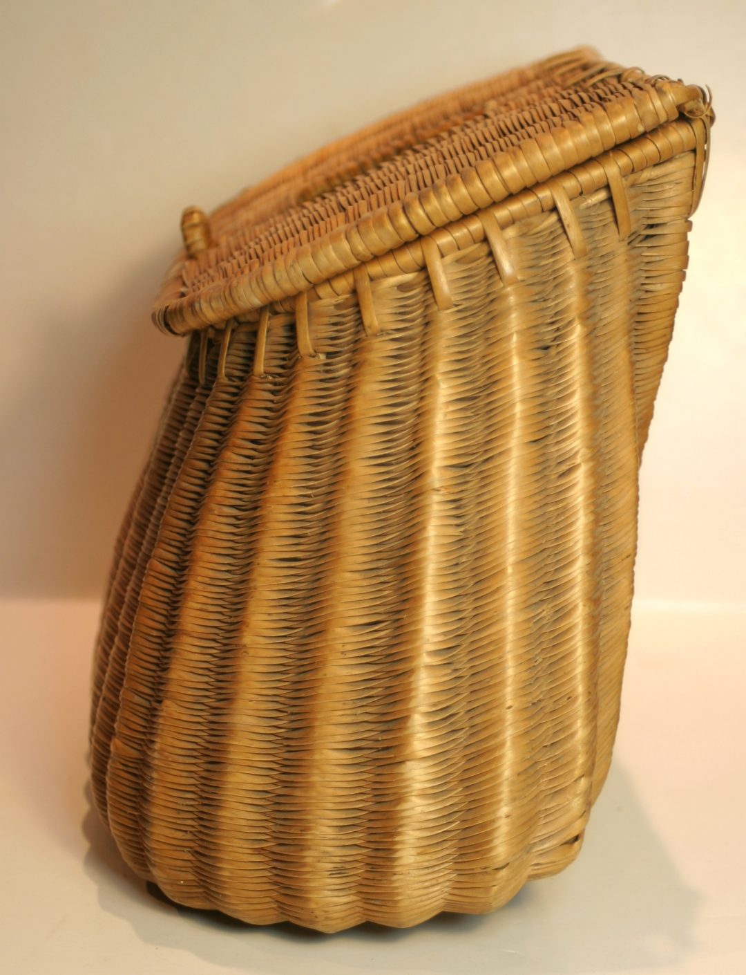 Asian Split Wicker Center Hole Creel - Lava Creek Trading Company