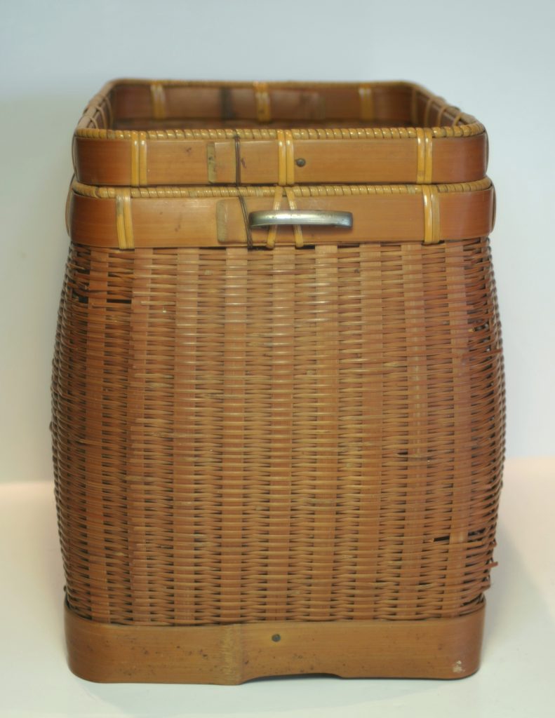 Japanese Split Wicker & Bamboo Bait Creel - Lava Creek Trading Company