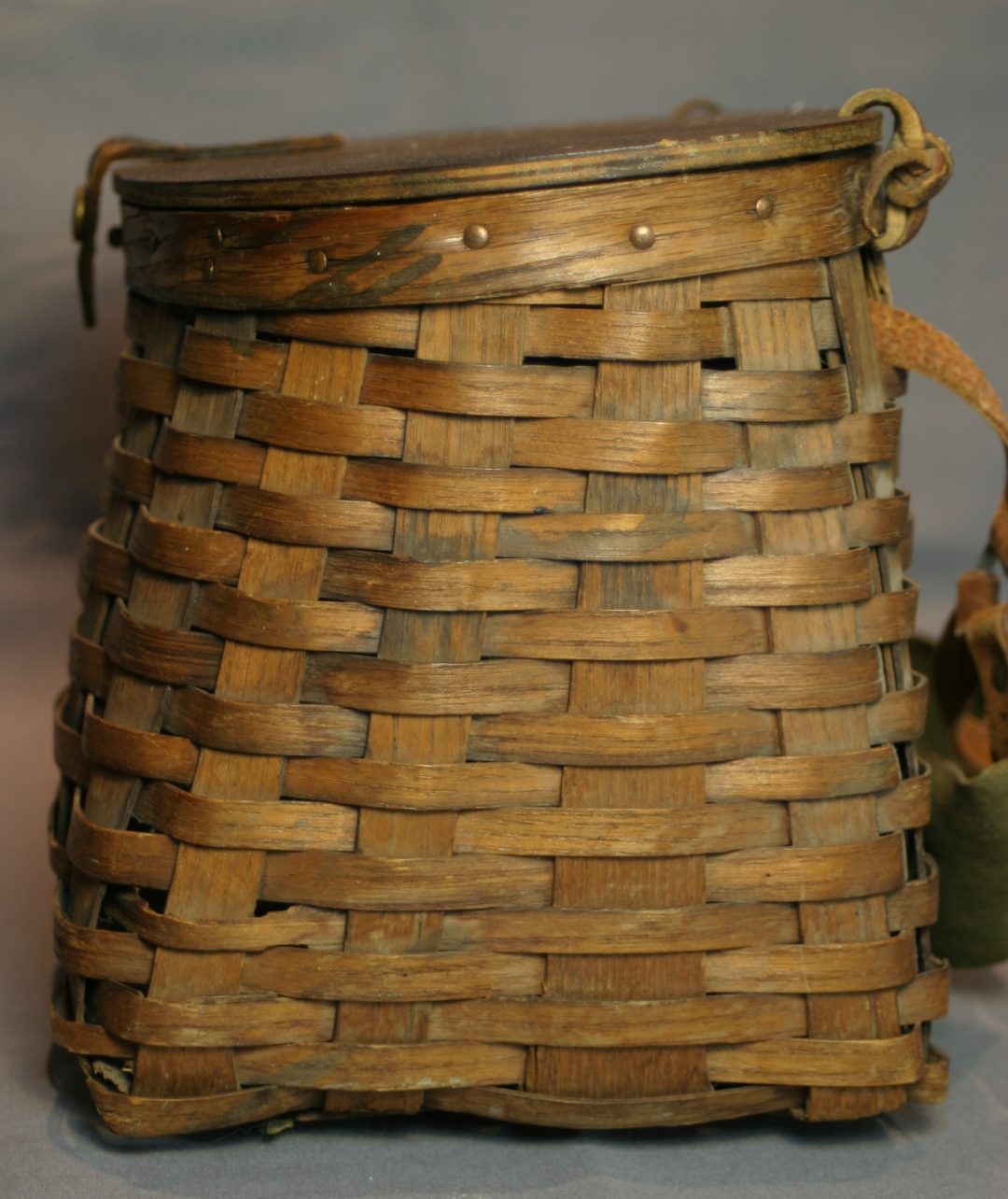 Shelton Basket Birch Bark Indian Fishing Creel - Lava Creek Trading Company