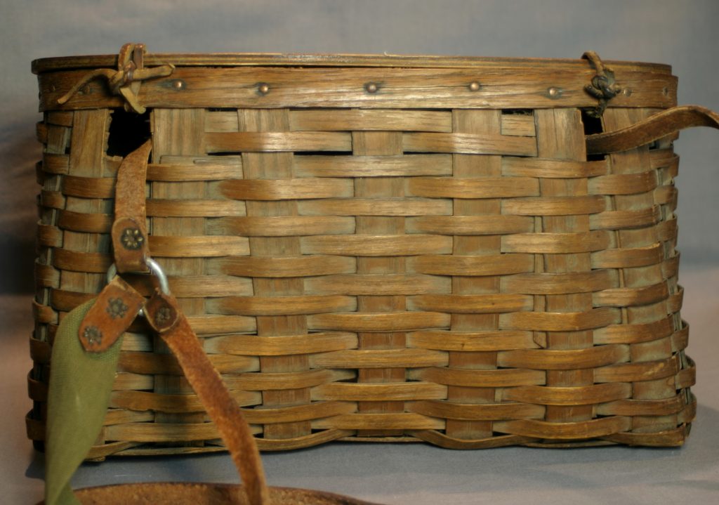 Shelton Basket Birch Bark Indian Fishing Creel - Lava Creek Trading Company