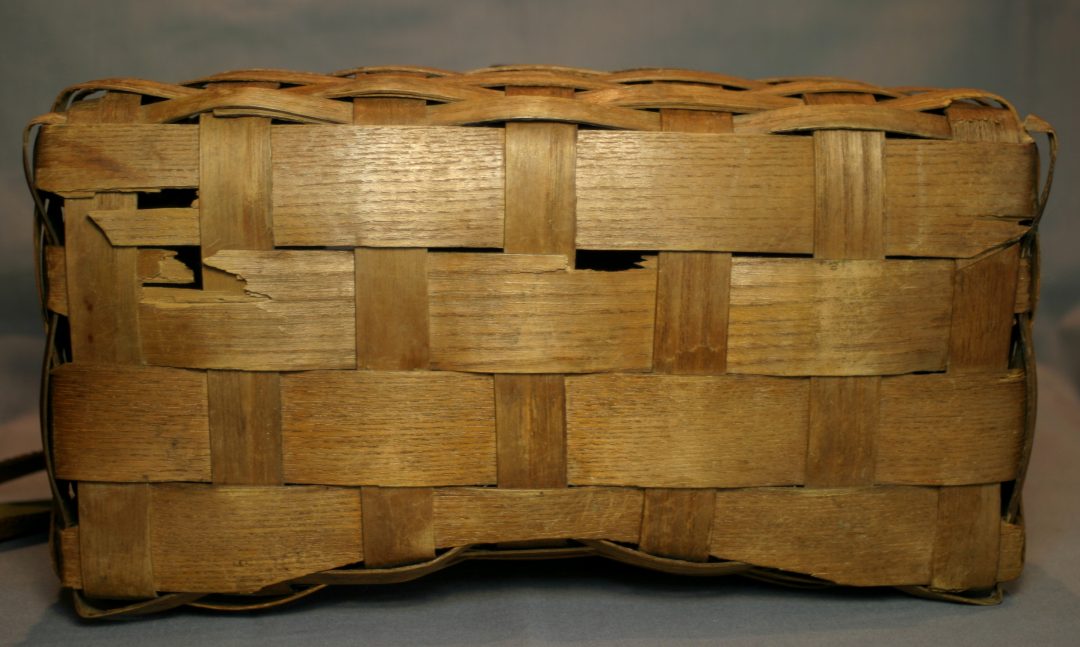 Shelton Basket Birch Bark Indian Fishing Creel - Lava Creek Trading Company