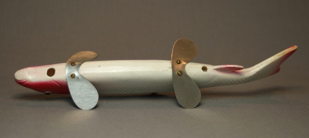 Red & White Plastic Carp Ice Fishing Decoy - Lava Creek Trading Company