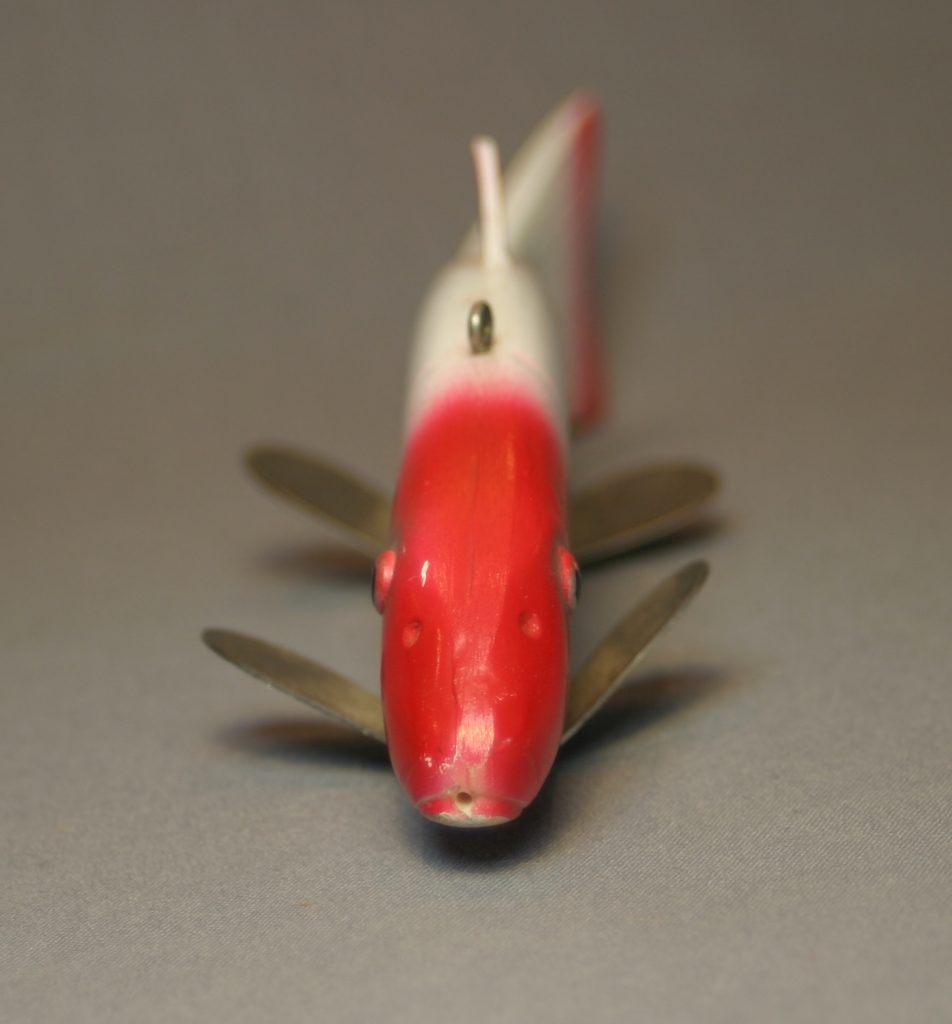 Red & White Plastic Carp Ice Fishing Decoy - Lava Creek Trading Company