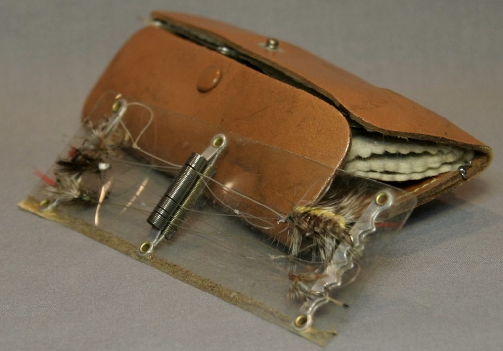 English Leather Fly Wallet w/Flies - Lava Creek Trading Company