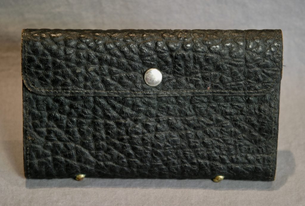 CommonSense Black Leather Fly Wallet - Lava Creek Trading Company