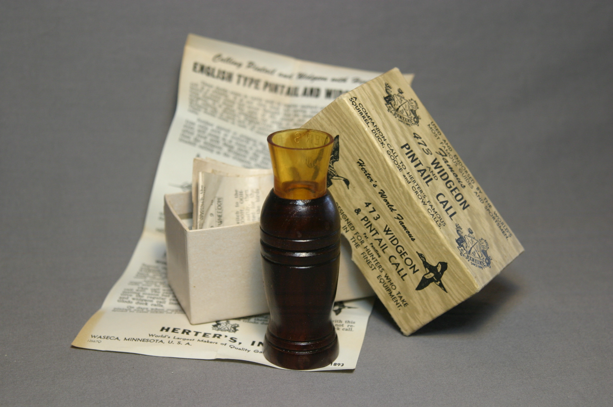 Herter's World Famous 473 Widgeon & Pintail Call in Box - Lava Creek ...