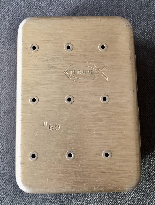 Perrine #69 Anodized Aluminum Fly Box w/Flies - Lava Creek Trading Company