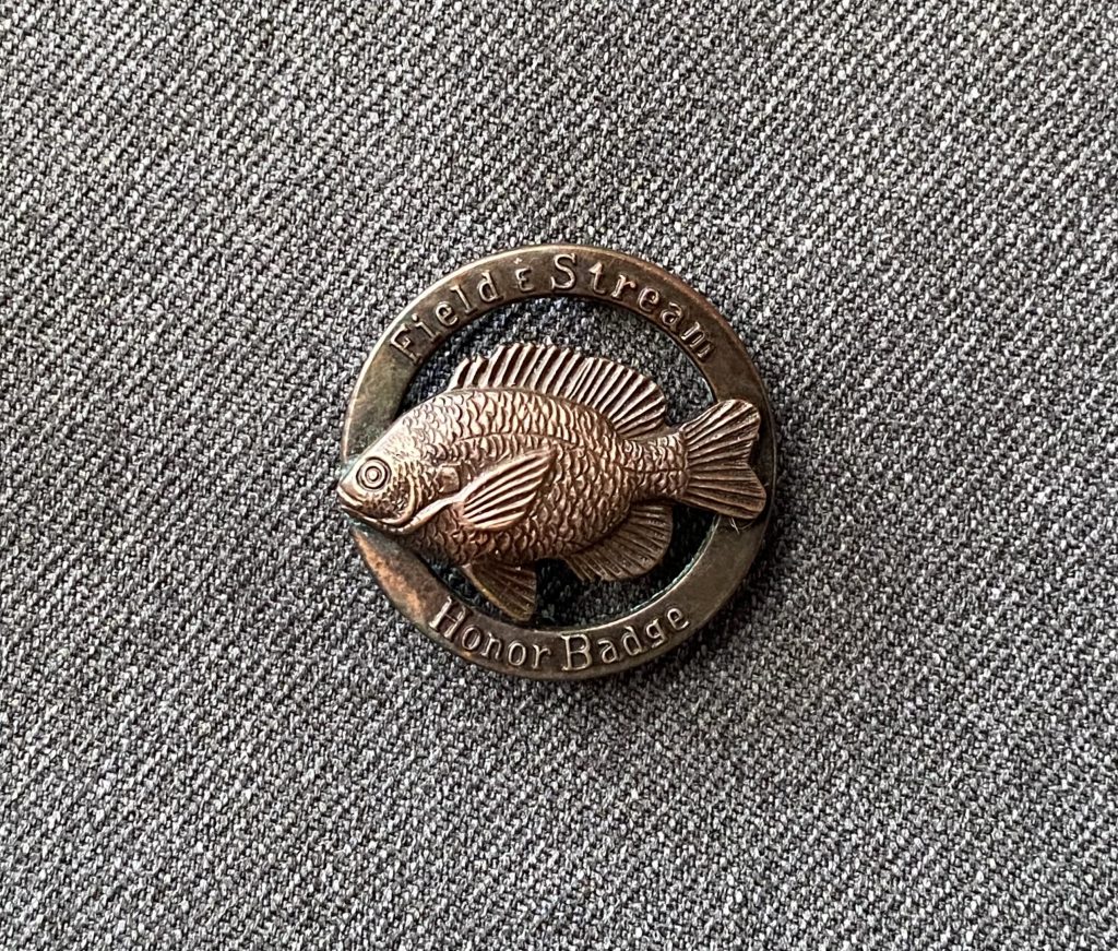 Field & Stream Halibut Honor Badge Pin - Lava Creek Trading Company